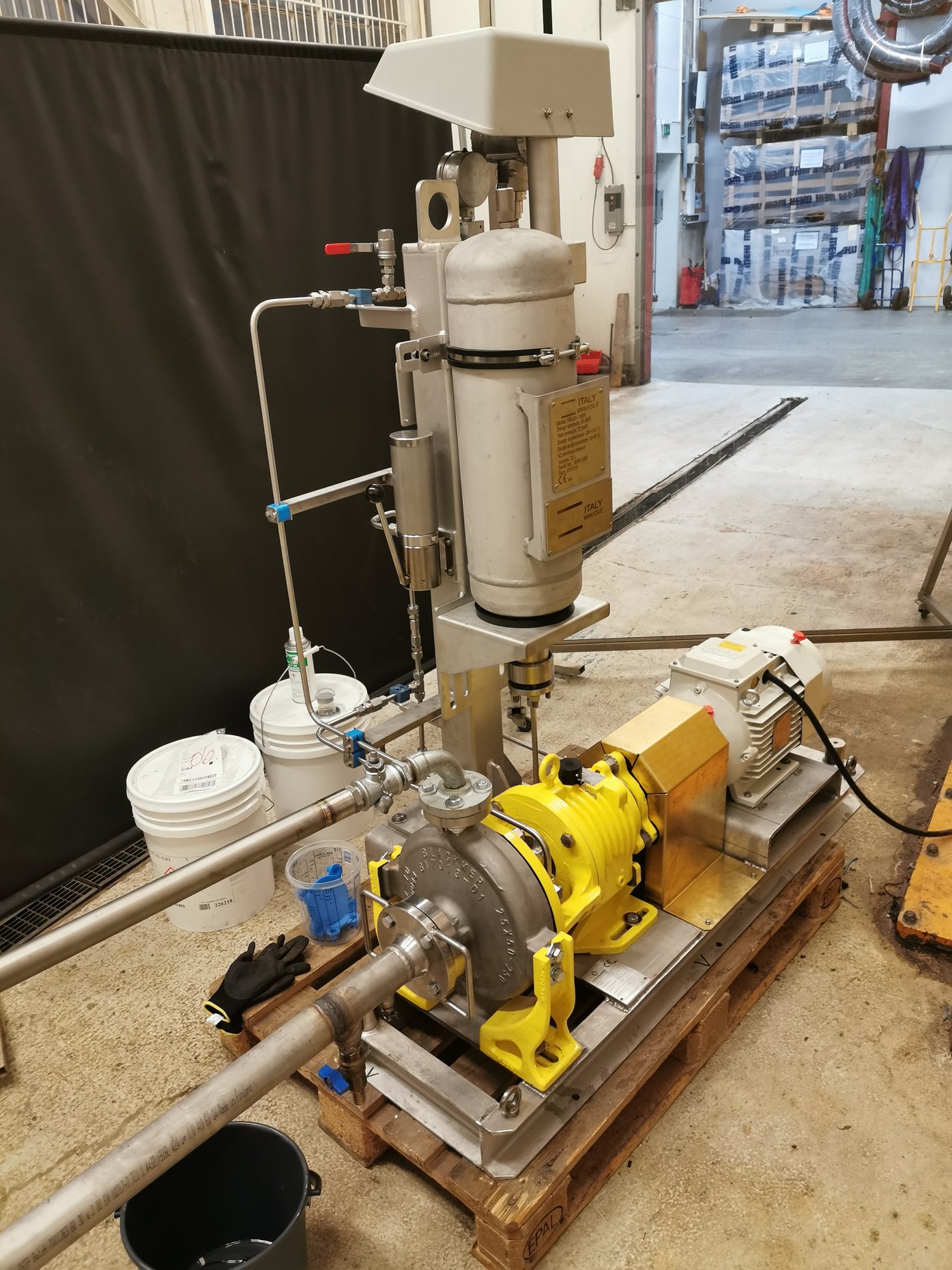 KANFA Blue Eagle FPSO, Meksikogolfen: Blackmer System One-pumpe